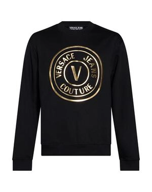 Versace Sweatshirt Size Cotton, Elastane - Black