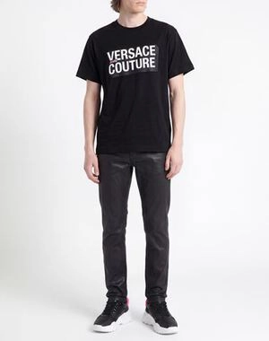 Versace T-shirt Size Cotton - Black