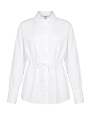 Ba&sh Cotton Poplin Peplum Shirt