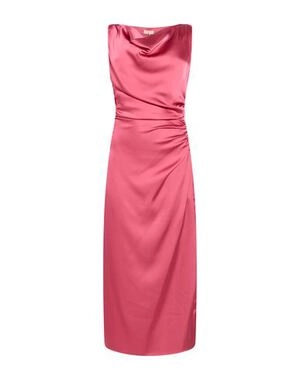 Liu Jo Maxi Dress Coral Size Polyester, Elastane - Red
