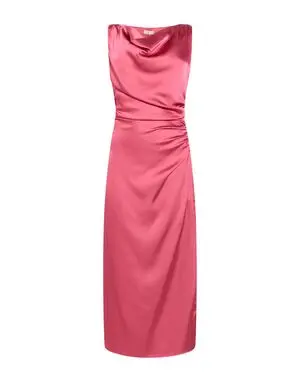 Liu Jo Maxi Dress Coral Size Polyester, Elastane