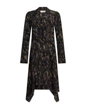 Isabel Marant Étoile Midi Dress Size Silk, Elastane - Black
