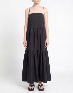 Rag & Bone Dark Cotton Maxi Dress