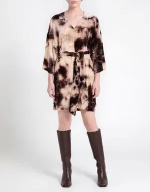 8PM Flared Viscose Blend Mini Dress