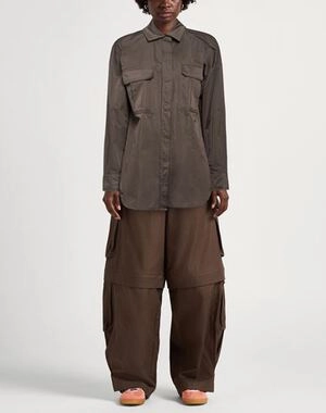 P.a.r.o.s.h Charcoal Polyester Oversized Shirt