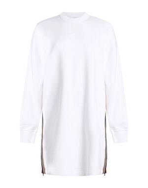 Burberry Mini Dress In Cotton - White