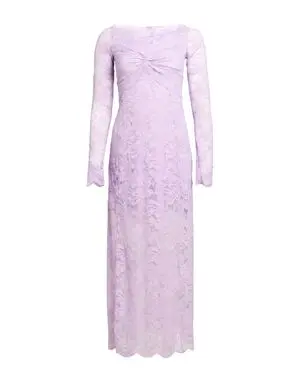 Rabanne Lilac Polyamide & Elastane Maxi Dress