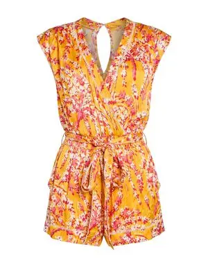 Poupette St Barth Floral Print Playsuit