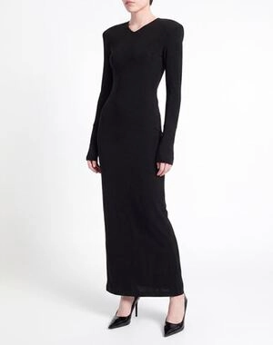 Norma Kamali Maxi Dress Size Polyester, Elastane