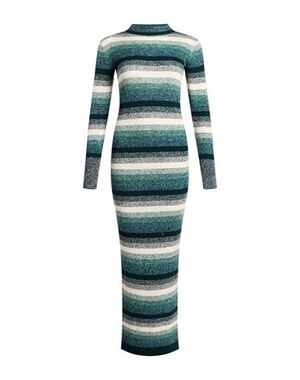 ROBERTO COLLINA Merino Wool Maxi Dress - Green