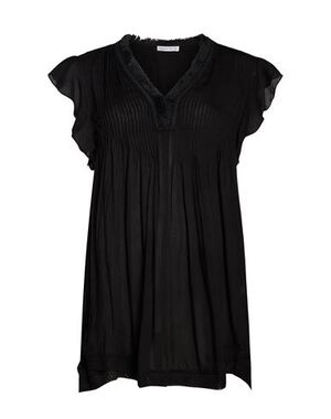 Poupette St Barth Mini Dress Size Viscose - Black