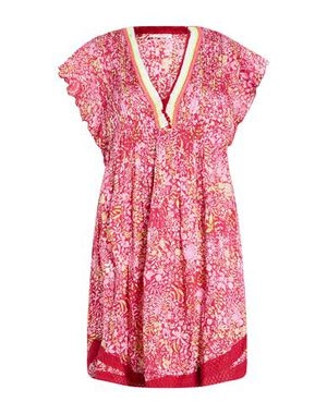 Poupette St Barth Viscose Mini Dress - Red