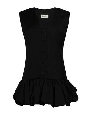 Sandro Mini Dress Size Polyester, Polyamide, Elastane - Black