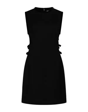 Sandro Crepe Cutout Mini Dress