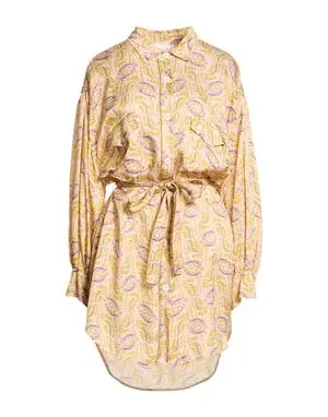 FORTE_FORTE Blush Viscose Shirt Dress