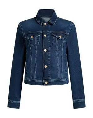 7 For All Mankind Denim Trucker Jacket - Blue