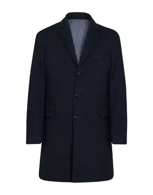 Façonnable Recycled Wool Blend Single-breasted Coat