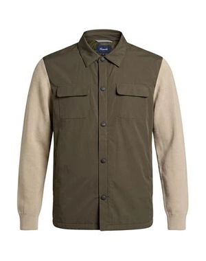 Façonnable Jacket Military Size Polyester, Cotton - Green