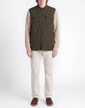 Façonnable Jacket Military Size Polyester, Cotton