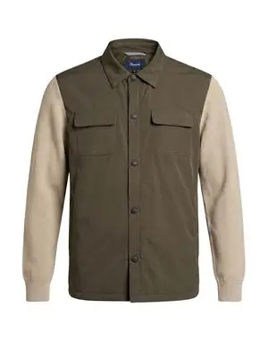 Façonnable Jacket Military Size Polyester, Cotton