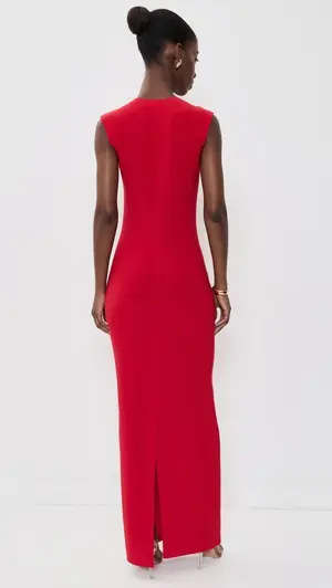Norma Kamali Sleeveless Maxi Dress