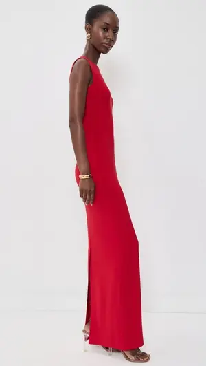 Norma Kamali Sleeveless Maxi Dress