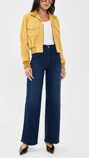 FRAME Le Slim Palazzo Jeans