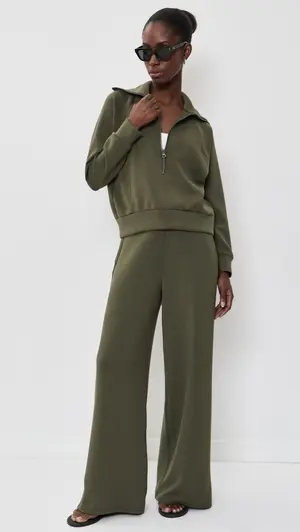 Spanx Airessentials Half Zip Sweatshirt