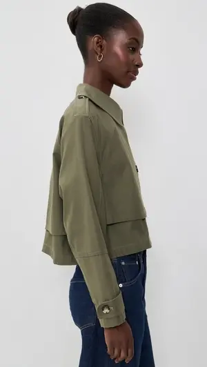 Rag & Bone Jamie Cropped Trench Coat