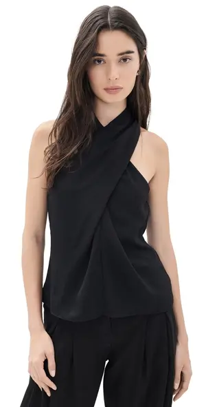 Theory Halter Top - Black