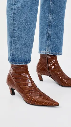 Christopher Esber Corte Embossed Ankle Boots