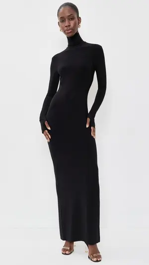 Norma Kamali Turtle Maxi Dress