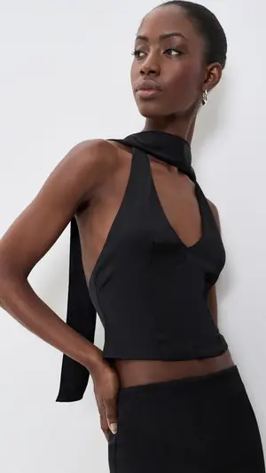 Lioness Front Row Halter Top