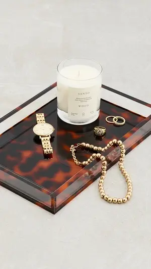 TIZO DESIGN Lucite Tray 12x8