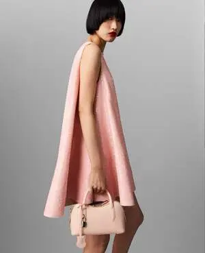 Stella McCartney Sequin-embellished A-line Mini Dress - Ballet Pink