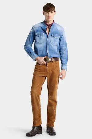 Dsquared2 Medium Wash Canadian Vintage Shirt