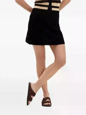 ERES Mini Intervalle Pointelle-knit Skirt