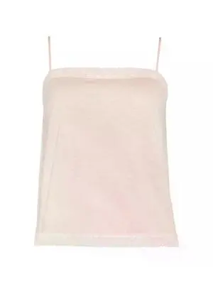 ERES Sensoriel Lace-trim Camisole - Pink