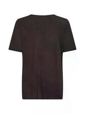 UMA WANG Asymmetric Draped T-shirt