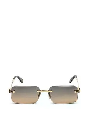 BVLGARI Serpenti Rectangle Sunglasses - Gold