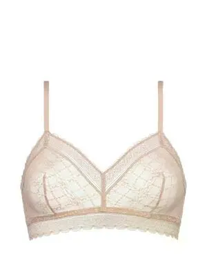 ERES Botaniste Lace-trim Bra - Neutrals