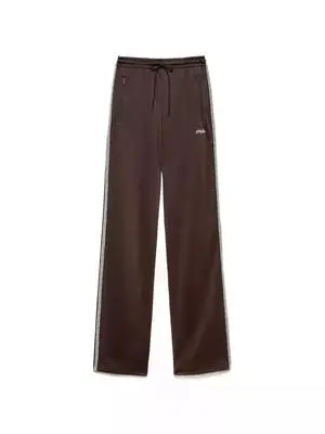 ANIYE BY Sienna Logo-embroidered Side-stripe Track Pants - Brown