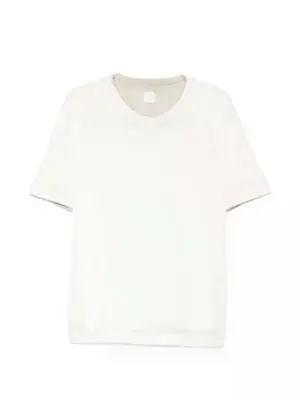 Eleventy Layered-detail T-shirt - White