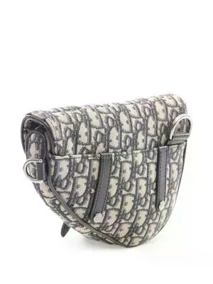 Dior Saddle Oblique Jacquard Mini Crossbody Bag
