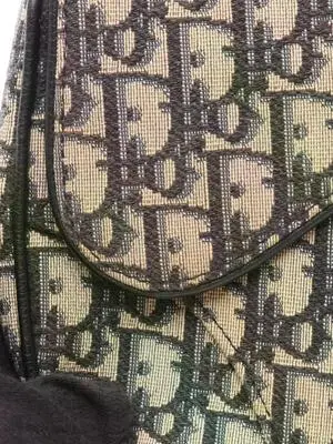 Dior Saddle Oblique Jacquard Mini Crossbody Bag
