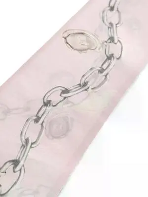 Givenchy Chain-print Silk Scarf
