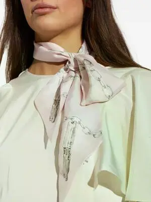 Givenchy Chain-print Silk Scarf