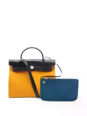 Hermès Herbag Zip Tote Bag - Orange