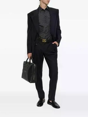 Dolce & Gabbana Pleated Wool Trousers