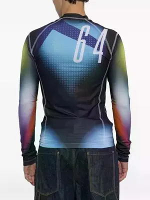Dsquared2 Graphic-print Long-sleeve T-shirt